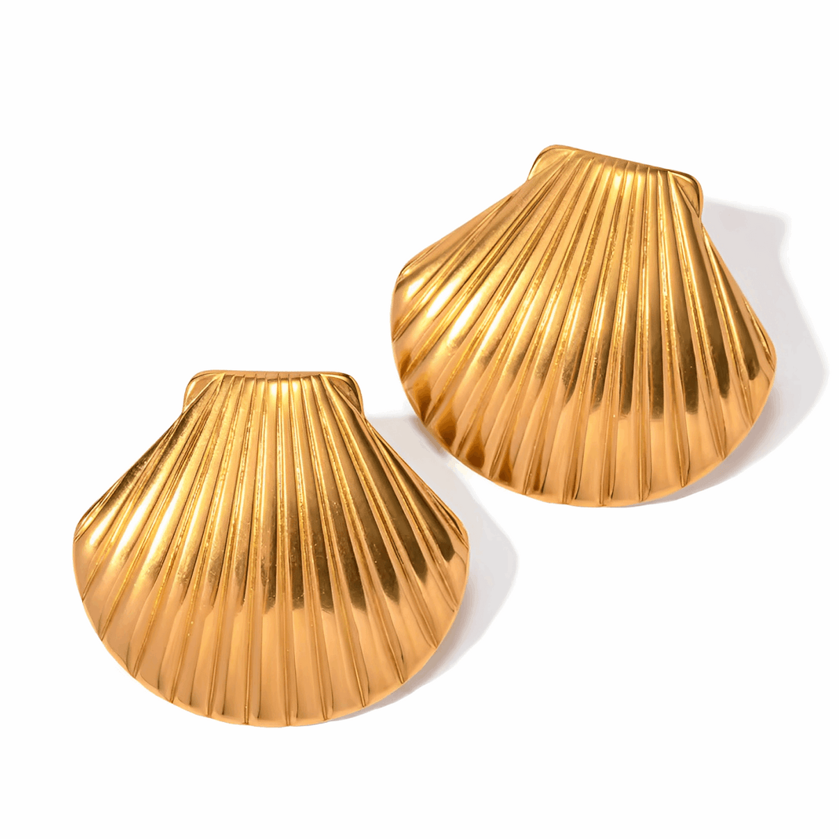 Brinco Concha - Trend Alert com Design Beach Chic – Kaya&Olivia